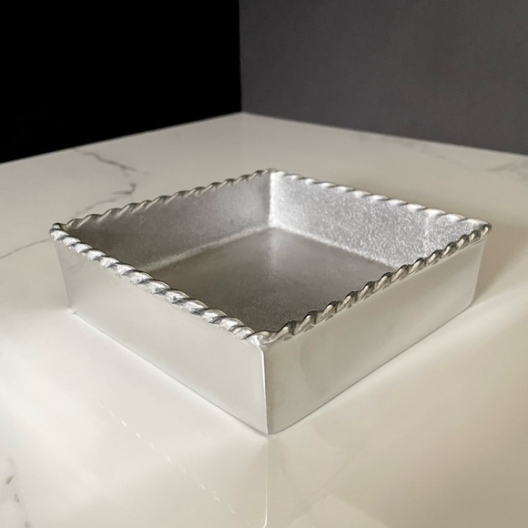 Mariposa | Dining | Cocktail Napkin Holder With Twist Border By ...